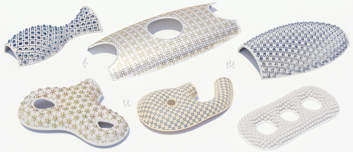Paver: Element-based Pattern Creation on 3D Free-Form Surfaces | Weidan ...